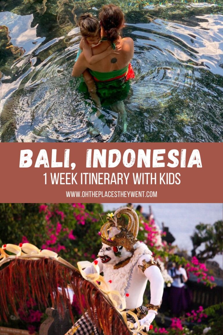 Bali With Kids: A Family Friendly 1 Week Itinerary - Oh The Places They ...