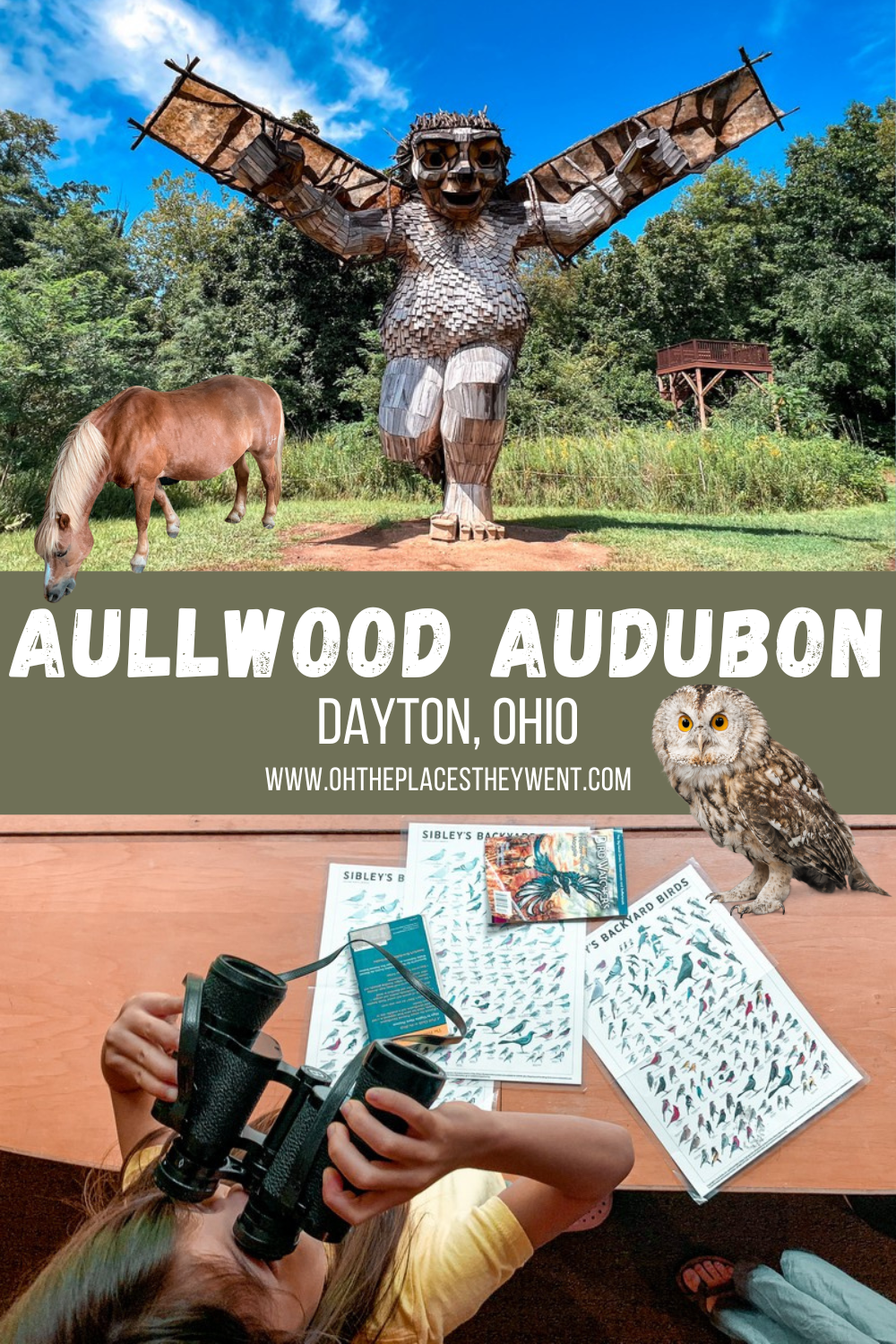 Aullwood Audubon: Where The Giants Meet The Birds - Oh The Places They Went